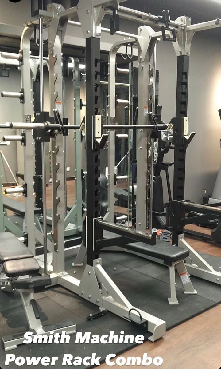 Smith machine / Half rack 2 in 1 – MEGAMASS FITNESS
